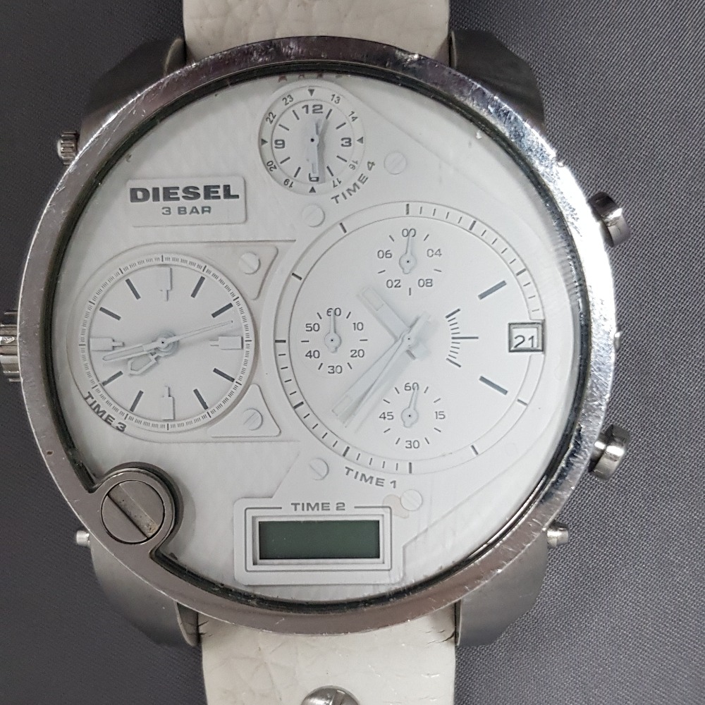 Pre-owned Diesel big daddy watch dz-7194 - Own4Less